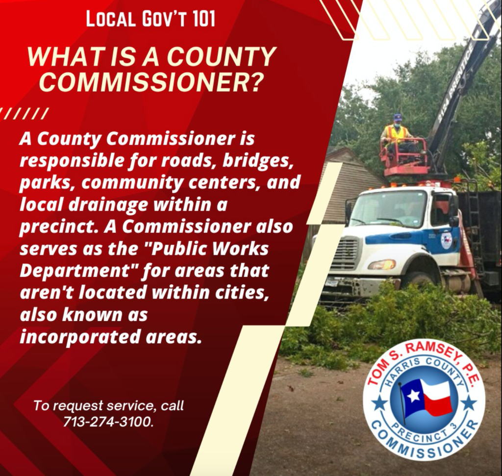Call the County - Champion Forest Homeowner's Association